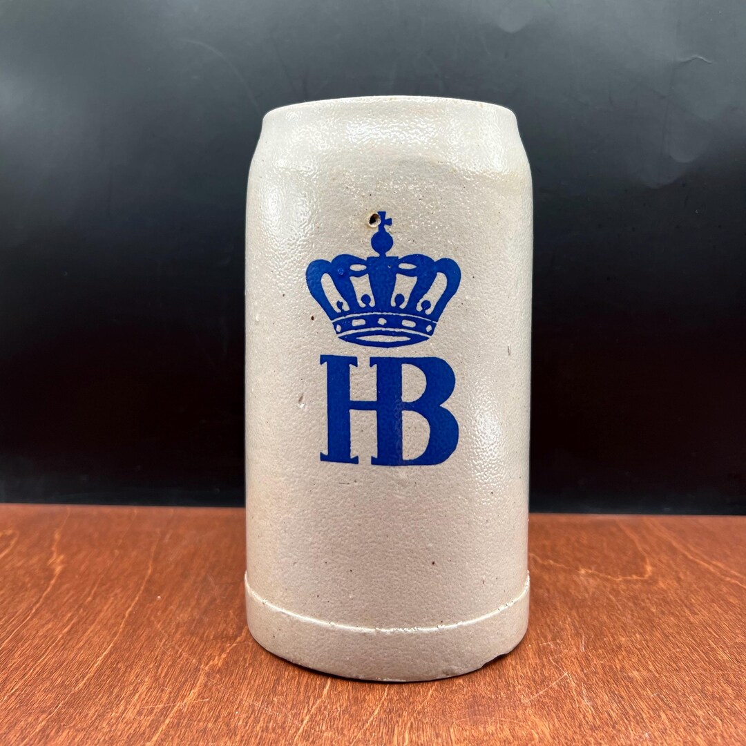Older Vintage Hofbrauhaus Munchen HB Beer Stein Full Liter Size - Etsy