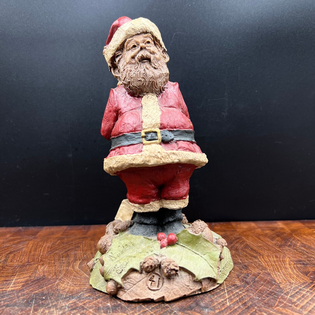 Vintage Signed Tom Clark Christmas Gnome, 1987 Mr Claus - Etsy