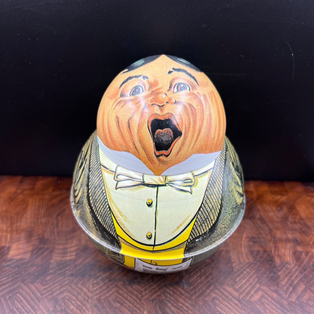 Roly Poly SINGER Vintage Bristol Ware Tobacco Tin - Etsy