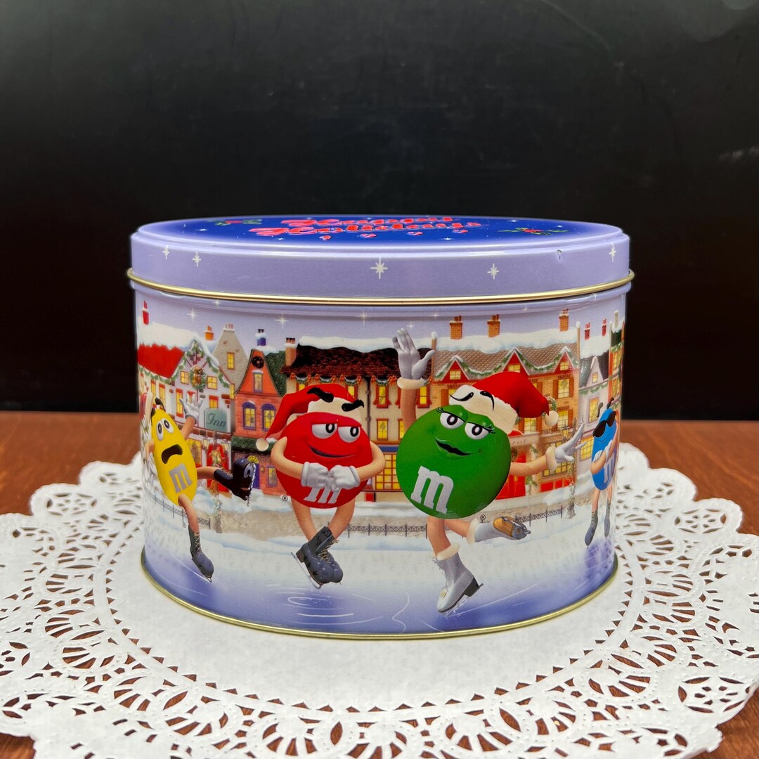 1999 M&M Plain Candy Holiday Special Edition Tin - Etsy