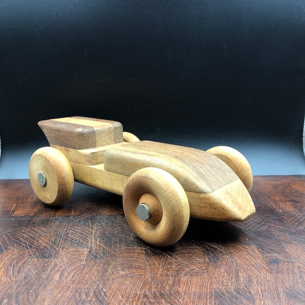 Wood Toy Race Car - Etsy