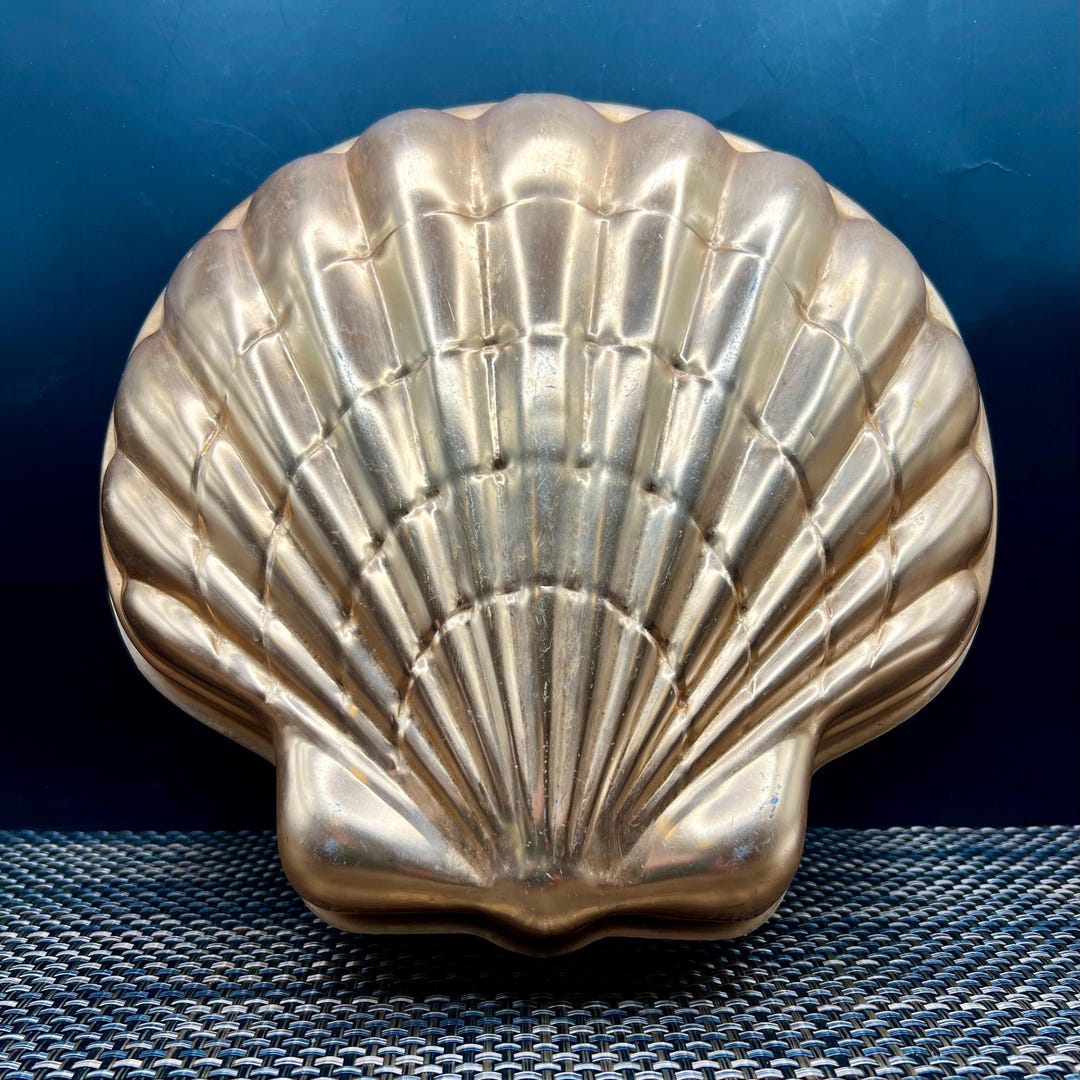 Clam Sea Shell Vintage Copper Mold - Etsy