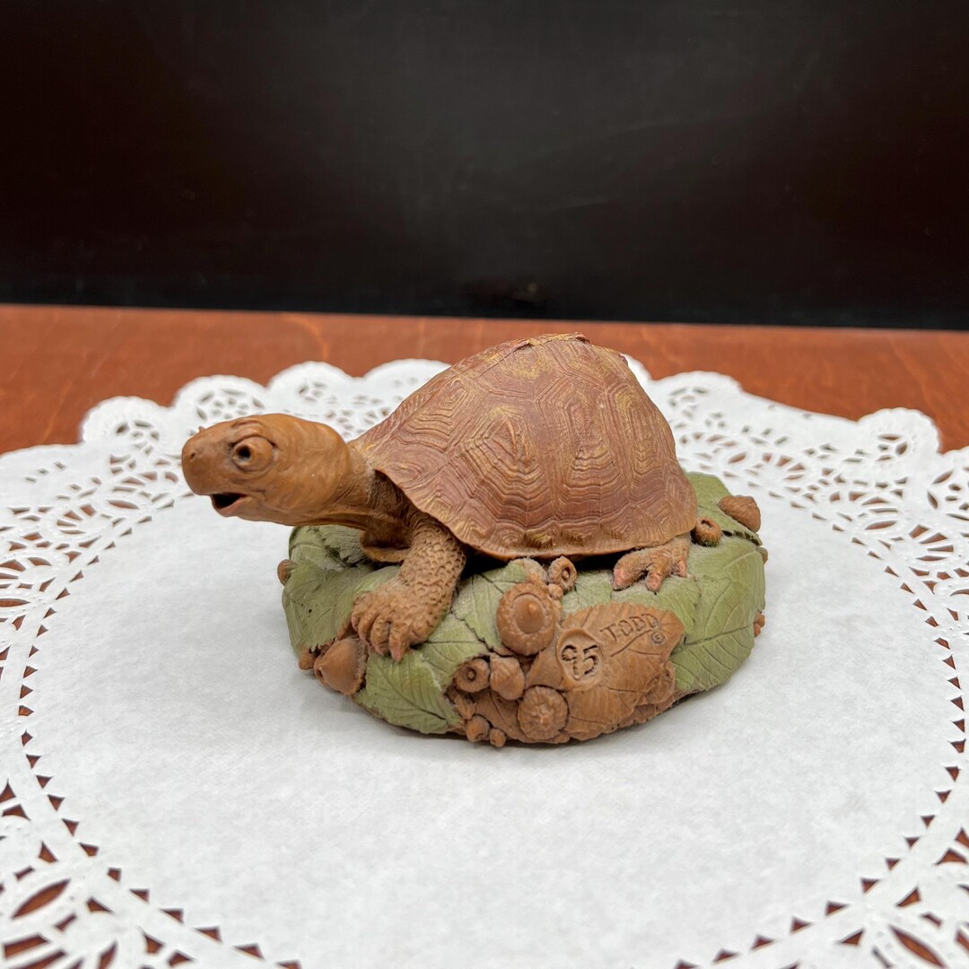 Vintage 1992 Todd Turtle Figure by Tim Wolfe - Etsy