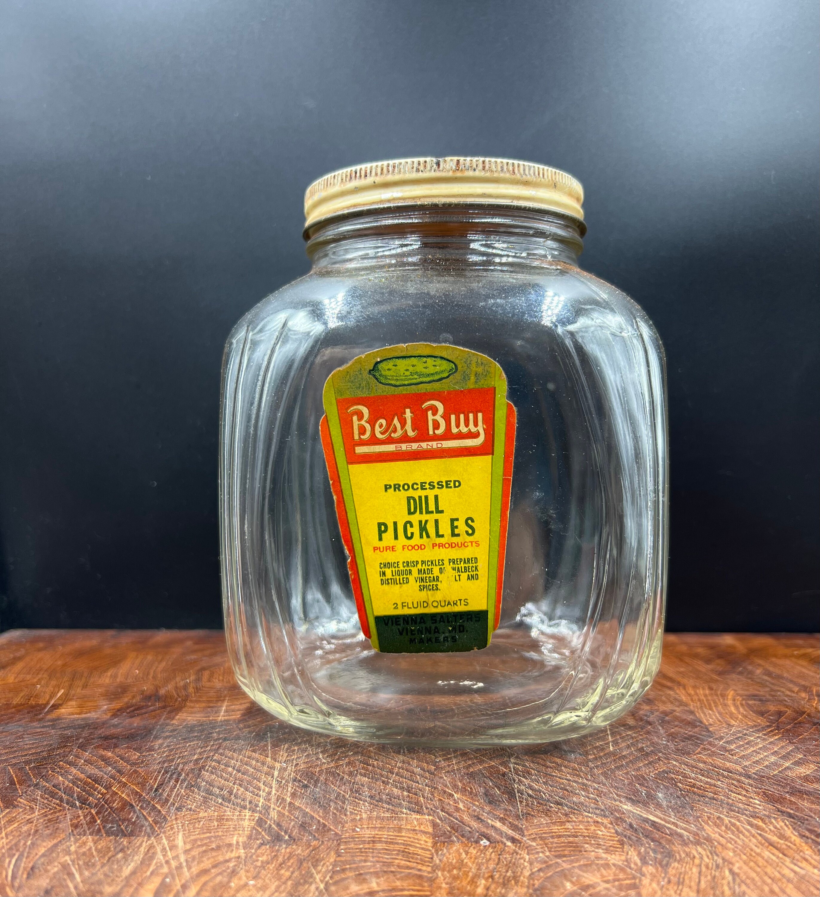 Empty Pickle Jar Clipart