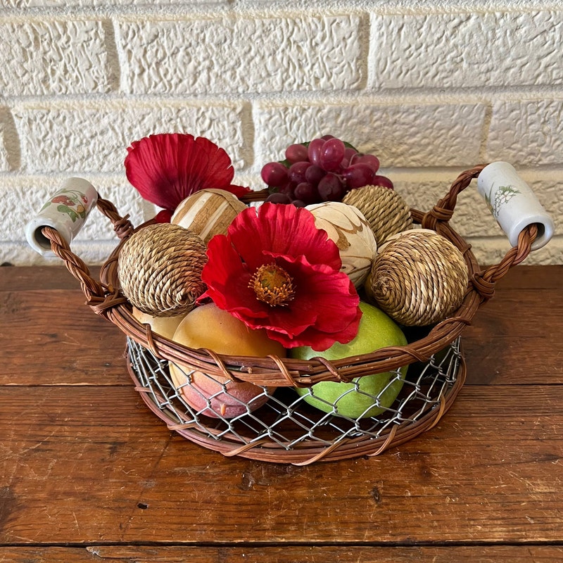 Chicken Wire Basket - Etsy