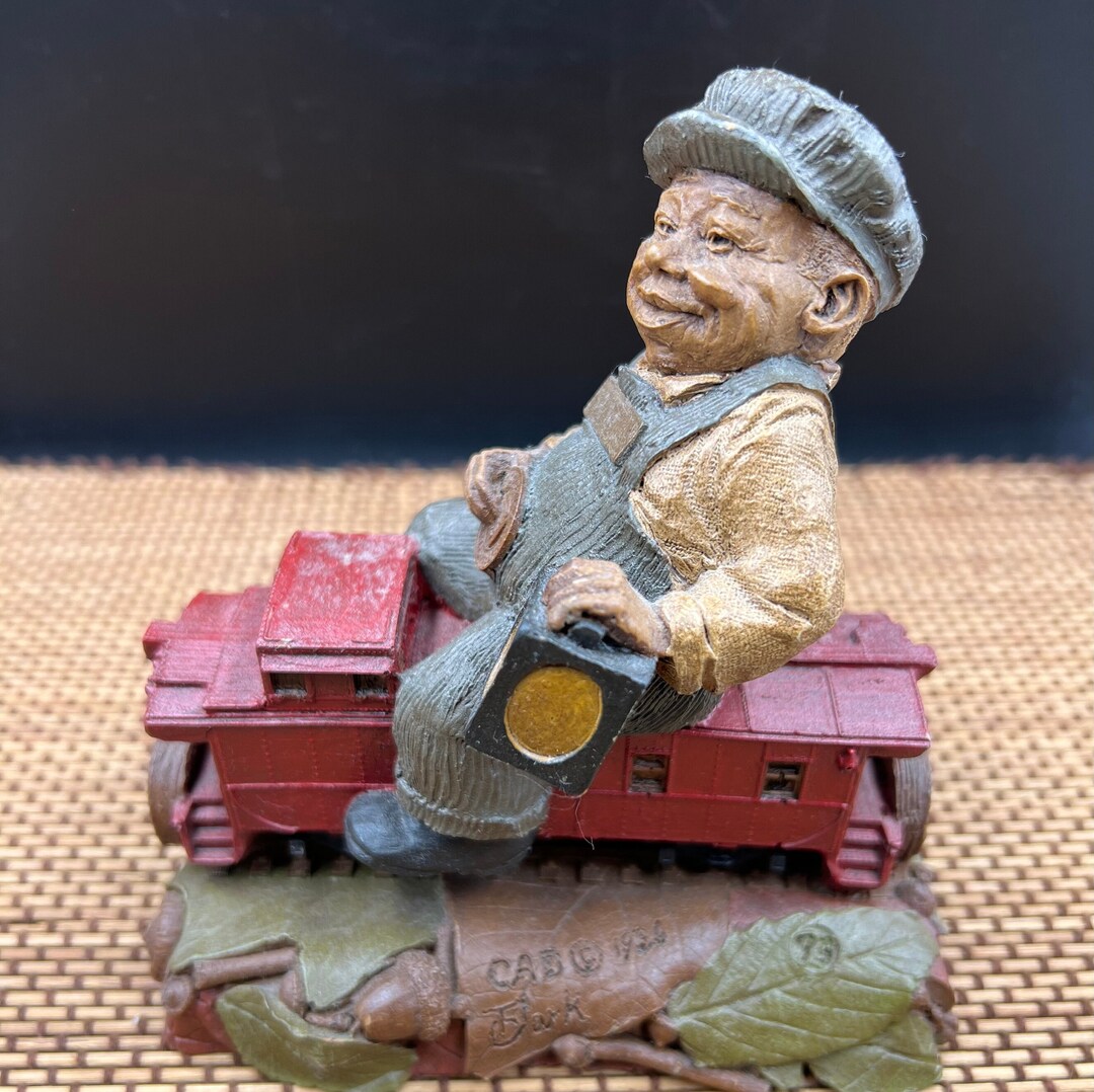 Vintage CAB Train Series Gnome by Tom Clark - Etsy