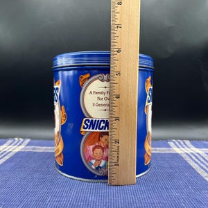 Large Limited Edition Iconic 22 OZ. Collectable Snickers Candy Tin - Etsy