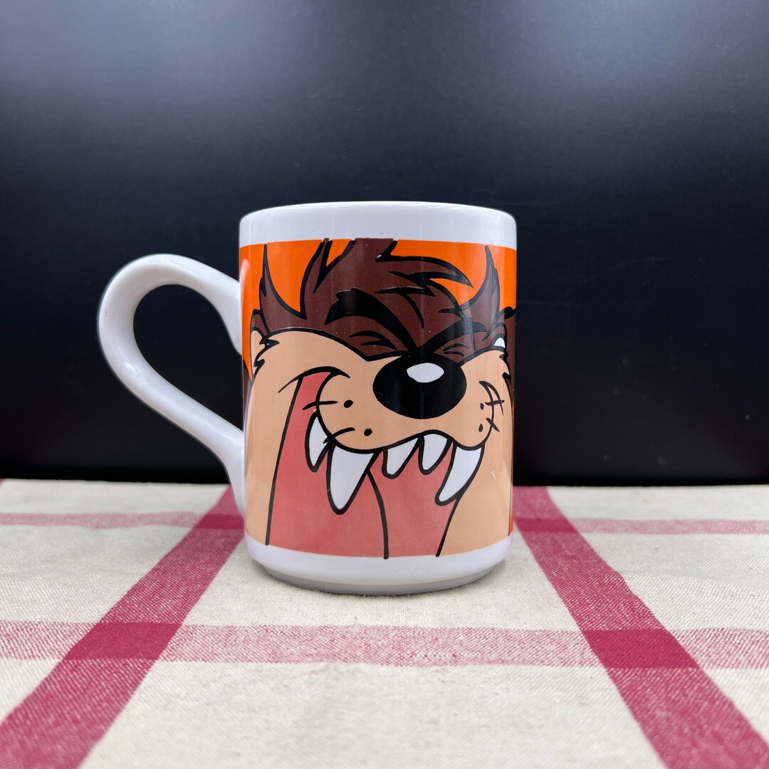 2001 Iconic Tasmania Devil Looney Tunes Warner Bros Cartoon Coffee ...