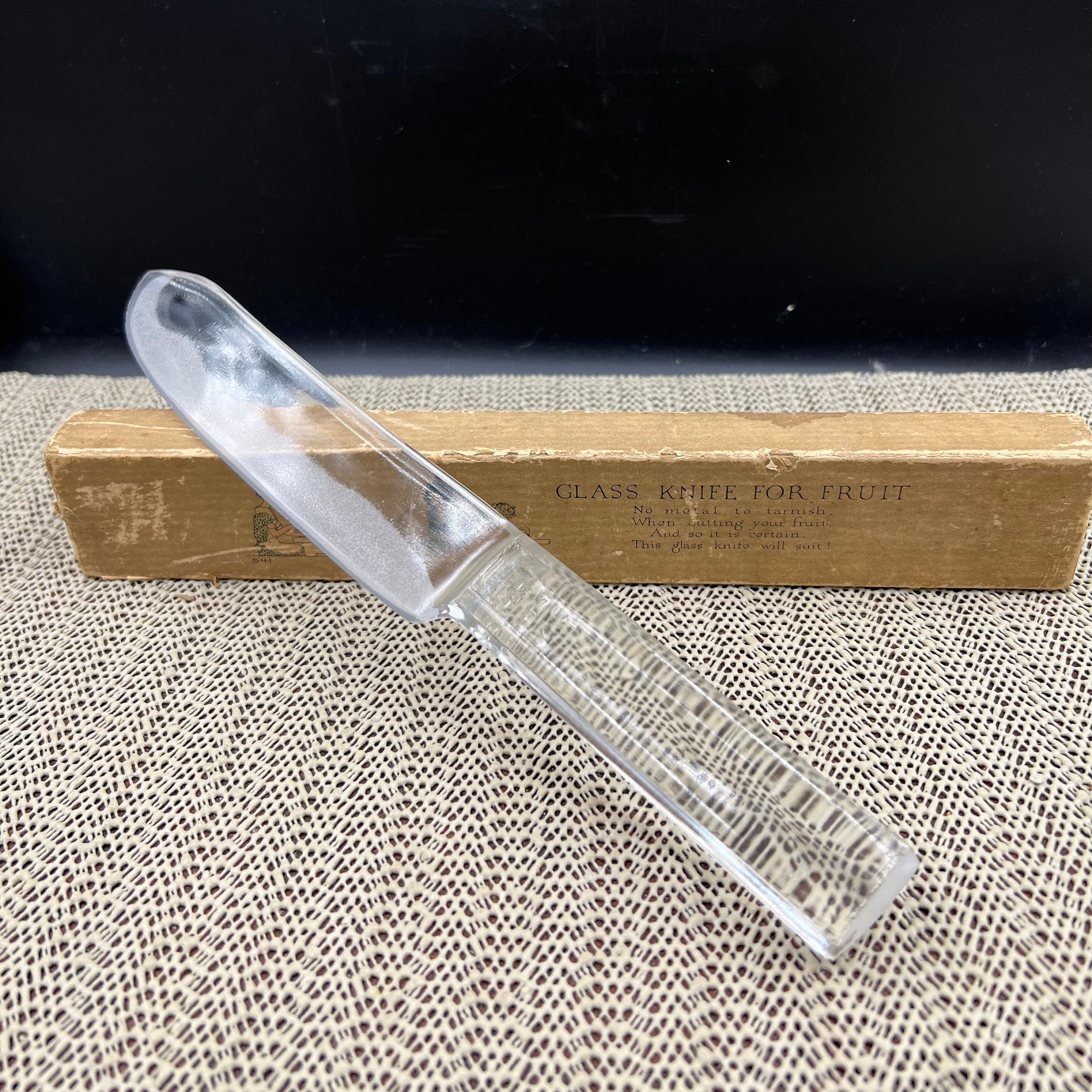 Vintage Glass Knife