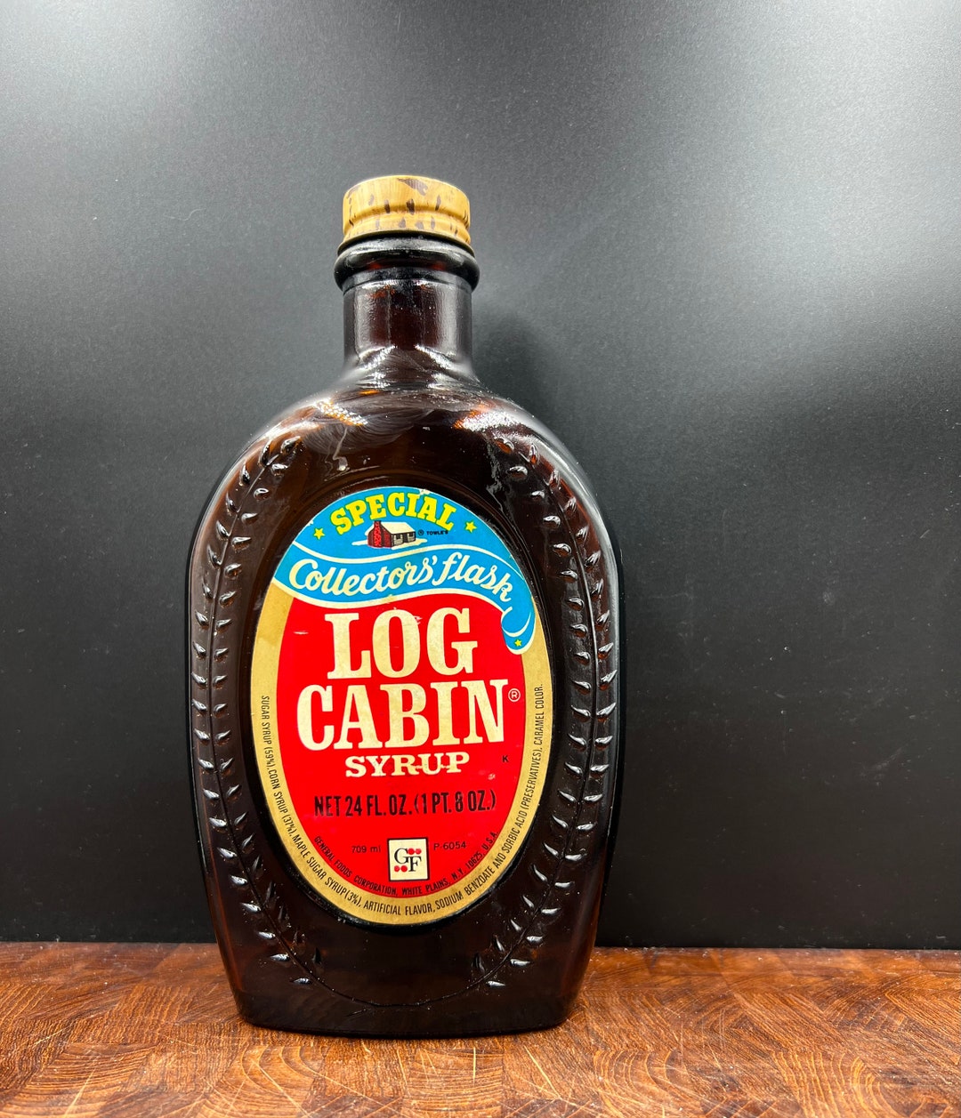 Special Vintage Limited Edition Log Cabin Syrup Bottle Collector's ...