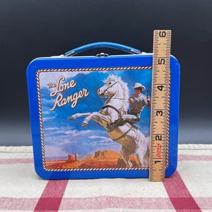 1998 School Days Vintage Lone Ranger Small Lunch Tin - Etsy