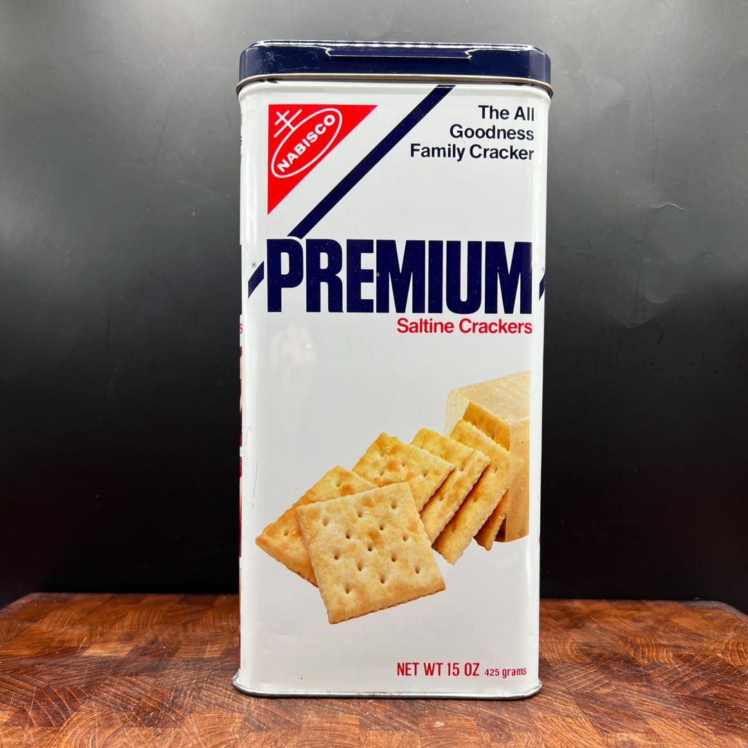 Vintage 1978 Nabisco “the All Goodness Family Cracker" Premium Saltine ...