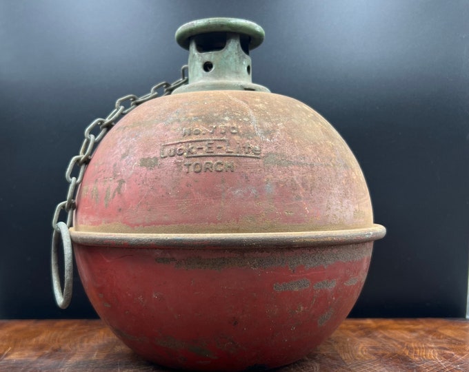 Antique No 750 Luck-e-lite Torch Flare Railroad and Construction ...