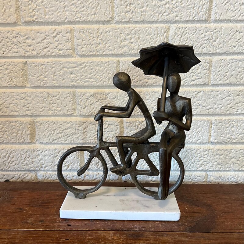 Bicycle Statue - Etsy
