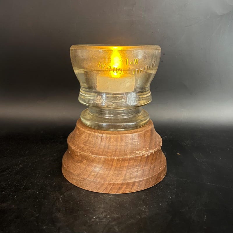 Insulator Candleholders - Etsy