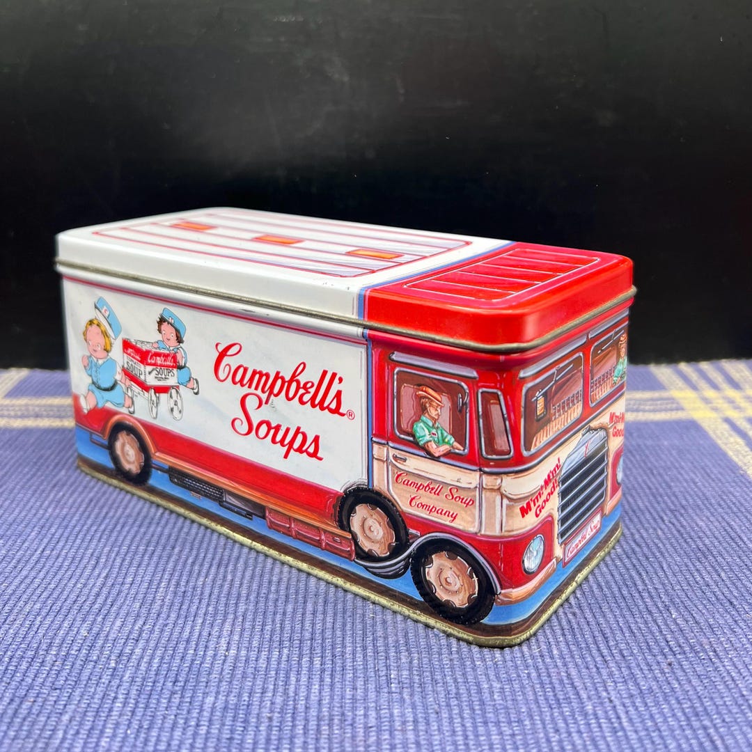 Vintage Campbell's Kids TRAIN Soup Tin - Etsy