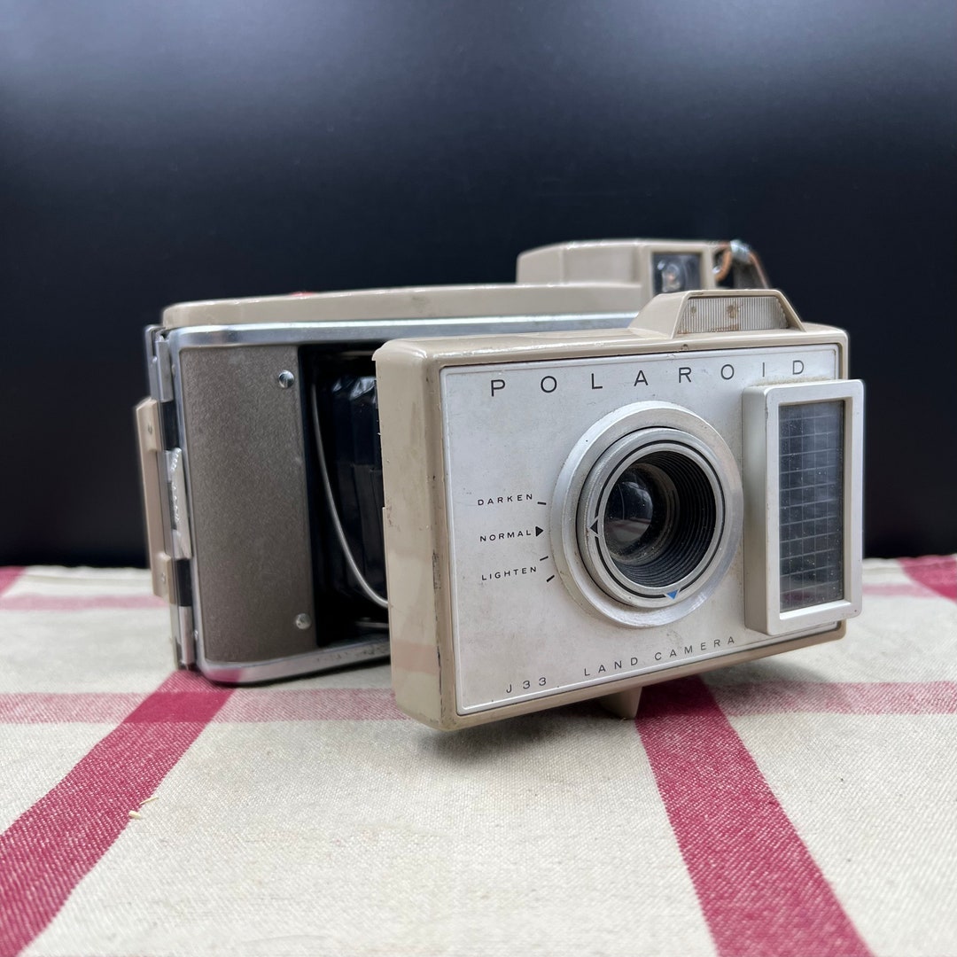 Vintage Polaroid Land Camera Model J33 Instant Camera Circa Early 1960 ...