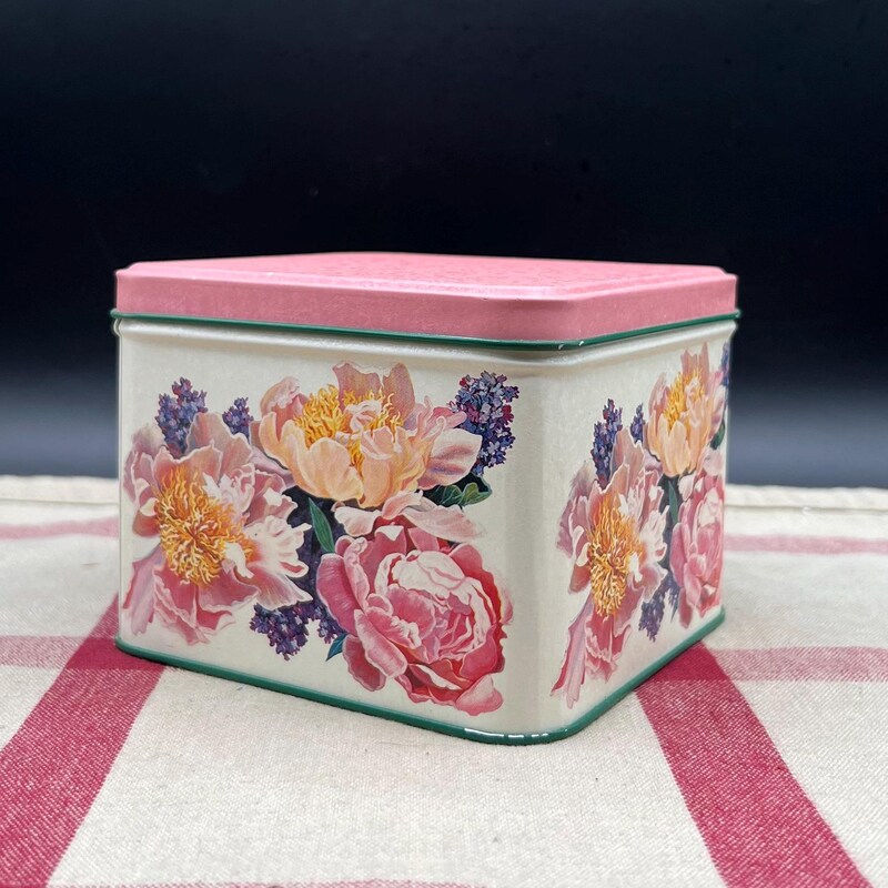 Floral Tin - Etsy