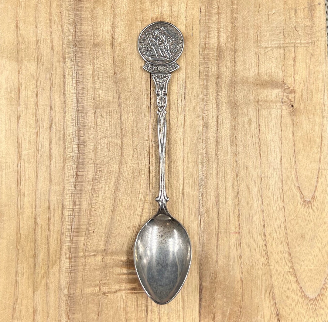Silverplate Apollo 12 Commemorative Collectable Spoon - Etsy