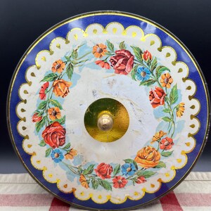 West German Vintage Cookie Cake Tin - Etsy