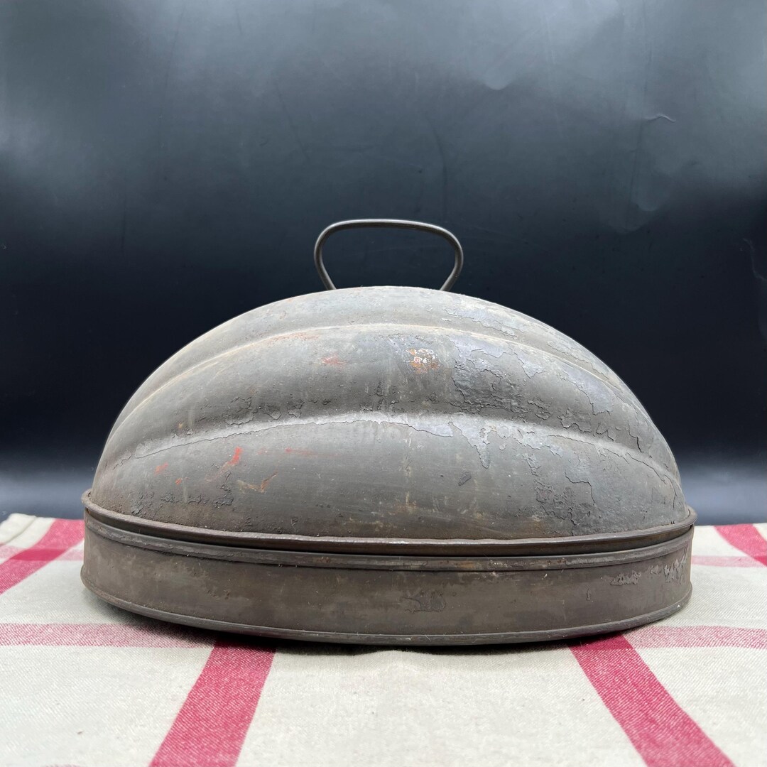 Vintage Large 2 Part English Bread Pudding Steam Tin Mold - Etsy