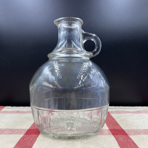 Pressed Glass Bottle - Etsy