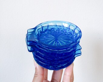 Blue Glass Dinnerware - Etsy