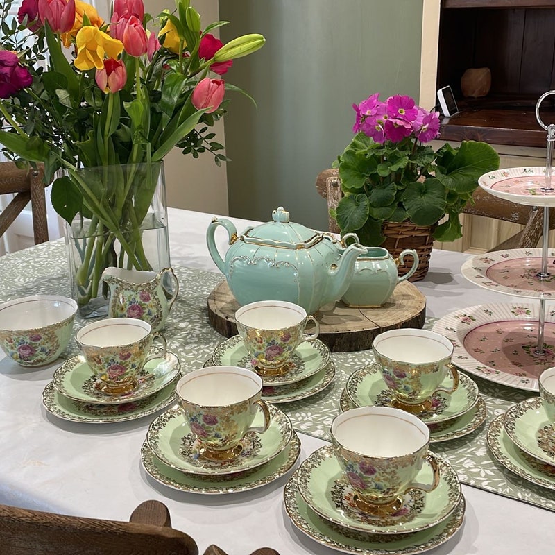 Mint Green Tea Cup - Etsy