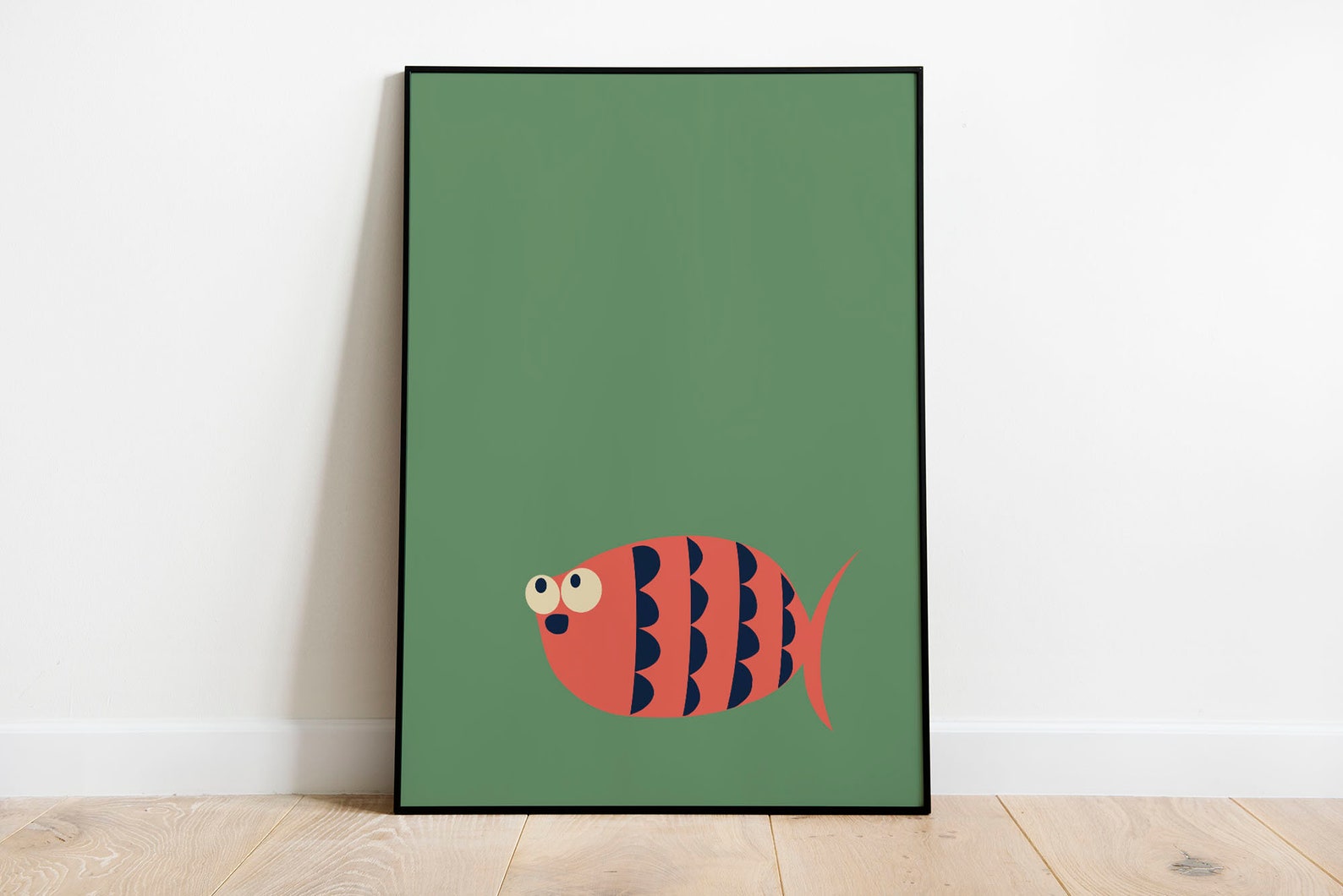 CORAL REEF FISH Poster for Kids Room Decor Printed in - Etsy