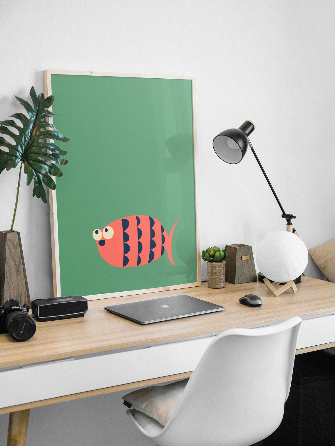 CORAL REEF FISH Poster for Kids Room Decor Printed in | Etsy
