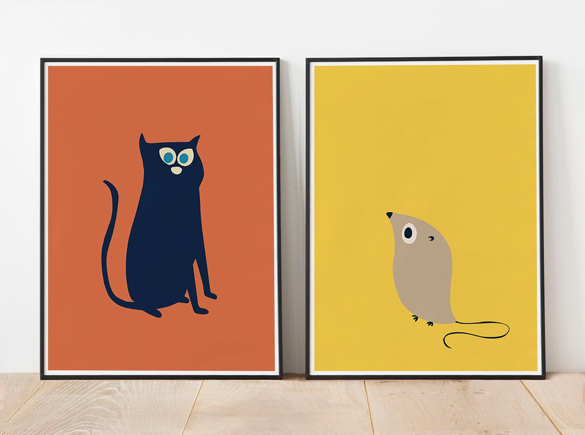 Musk Ox poster for kids room decor printed in sustainable | Etsy