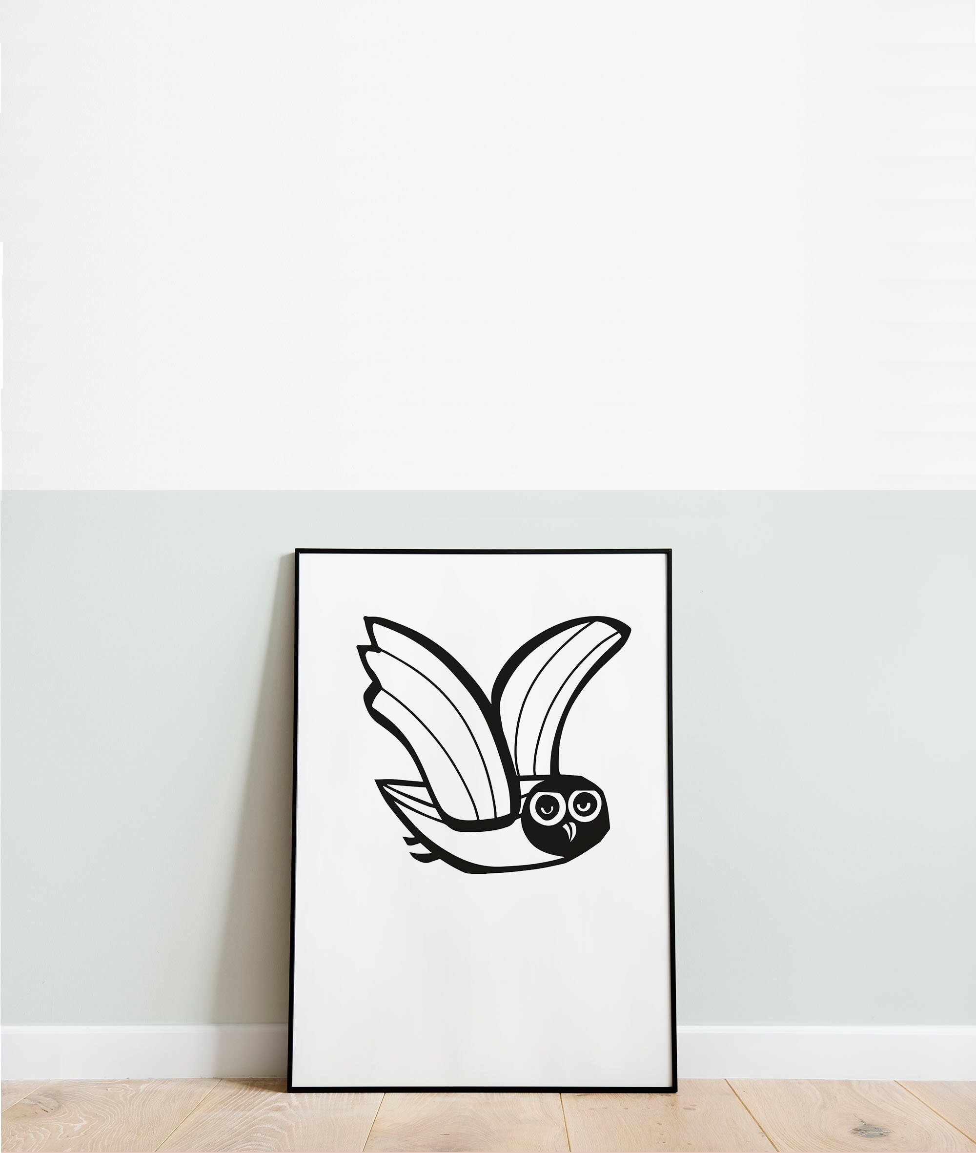 Owl Poster for Kids Room Decor to Instant Download and Frame - Etsy