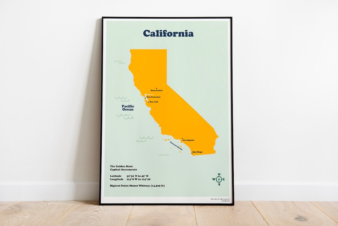 California State Printable Map for Kids Home School. States of America ...