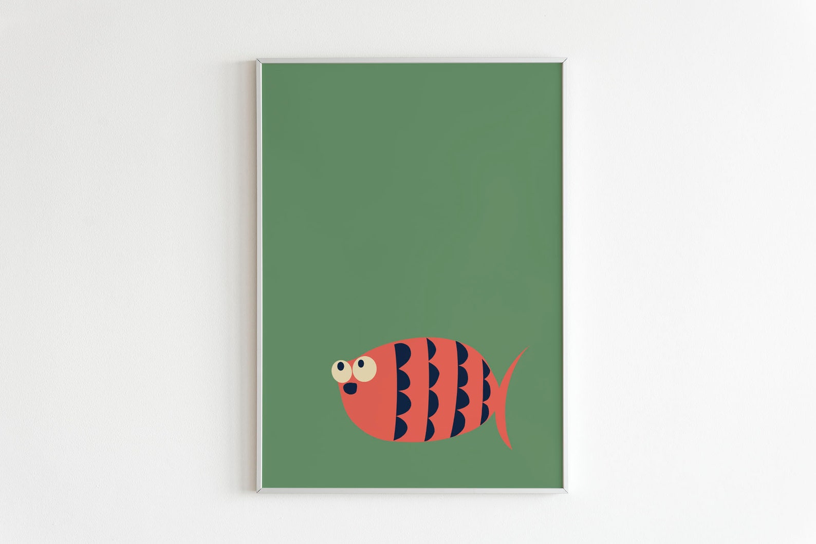 CORAL REEF FISH Poster for Kids Room Decor Printed in - Etsy