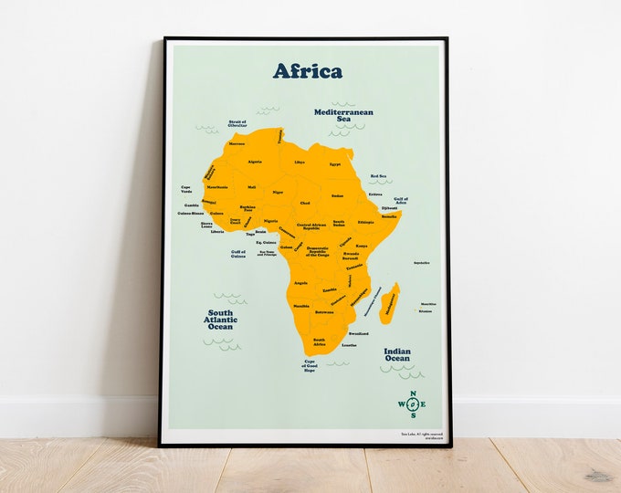 Paises De Africa, Continente Africano, Banderas Y Nobres De Paises ...