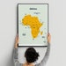 Africa Printable Map for Kids Home School. African Countries Map ...