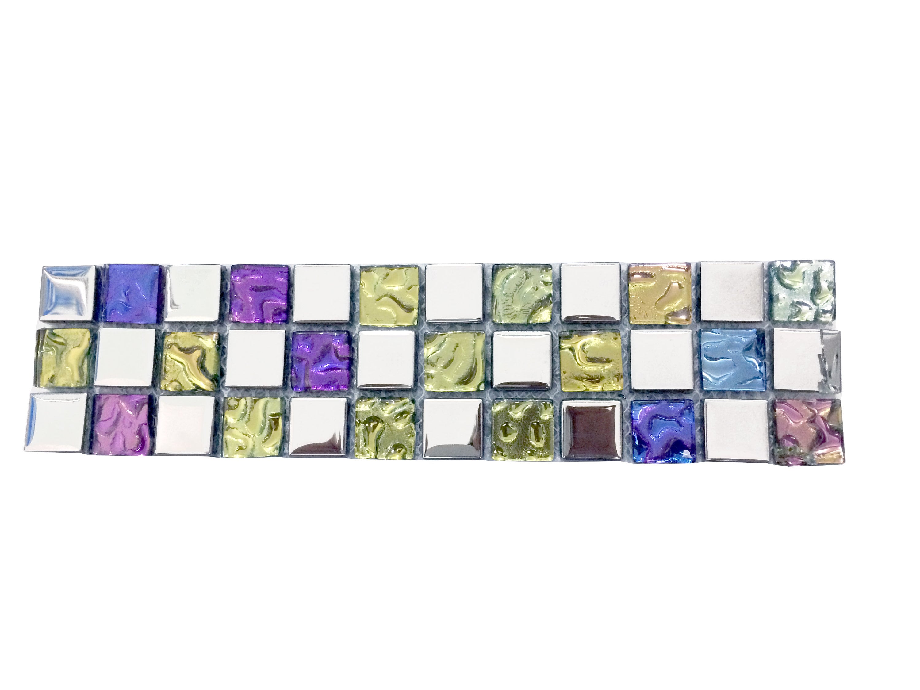 Multicolor Glass Backsplash Tile - Etsy