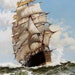 The Oberon Painting by Montague Dawson Reproduction - Etsy
