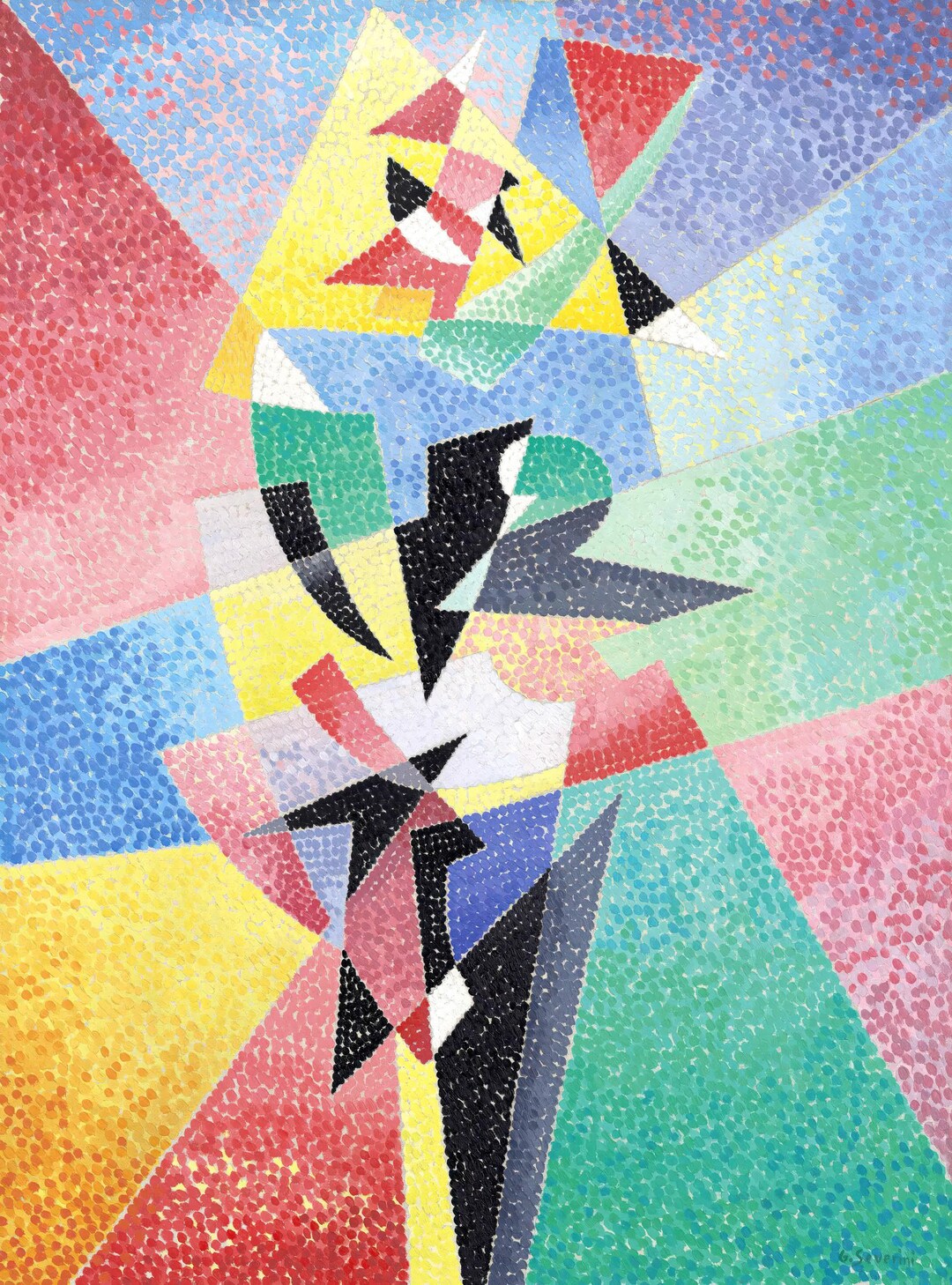 Danseuse Painting by Gino Severini Reproduction - Etsy