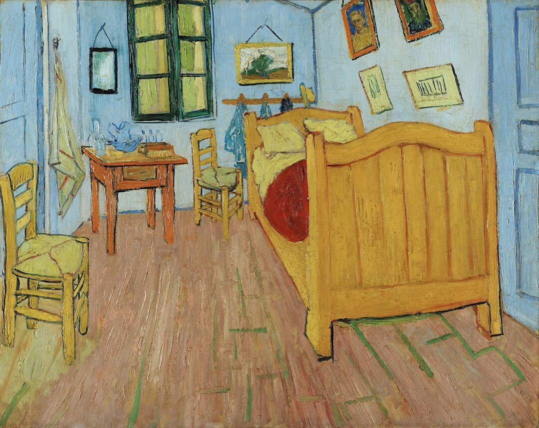 Vincent Van Gogh Bedroom Painting Reproduction – Giclee Canvas/paper ...