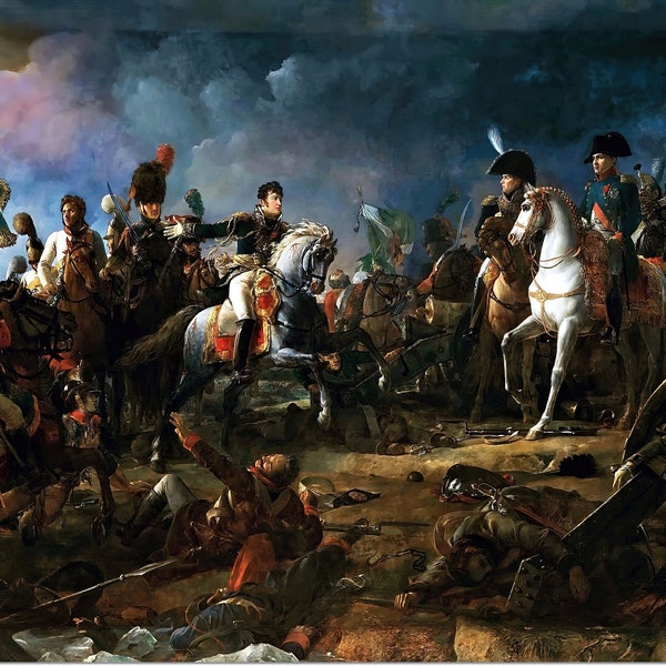 Napoleon Battle Print - Etsy