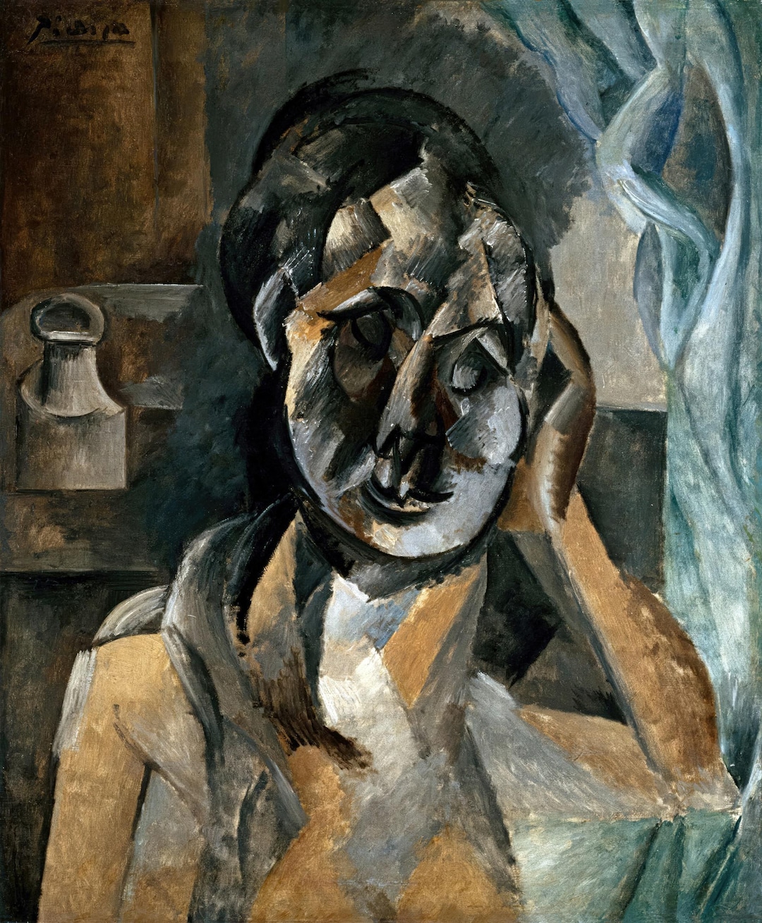 Pablo Picasso Woman With Mustard Pot Painting Reproduction – Giclee ...