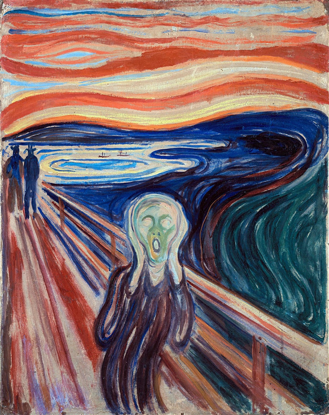 Edvard Munch the Scream Painting Reproduction – Giclee Canvas/paper ...
