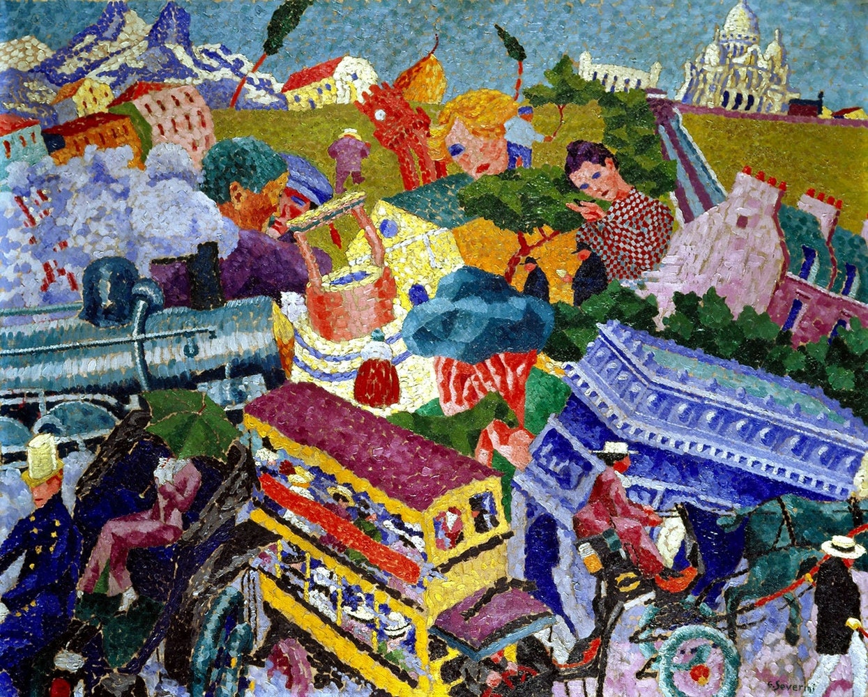 Gino Severini Paintings