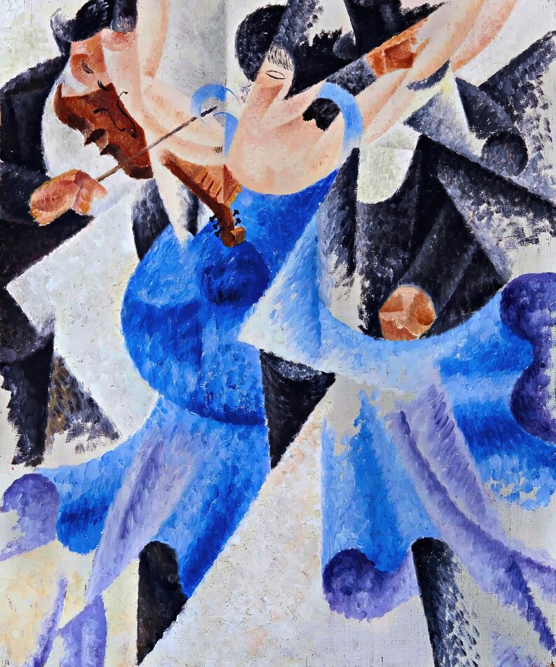 Danseuse Painting by Gino Severini Reproduction - Etsy