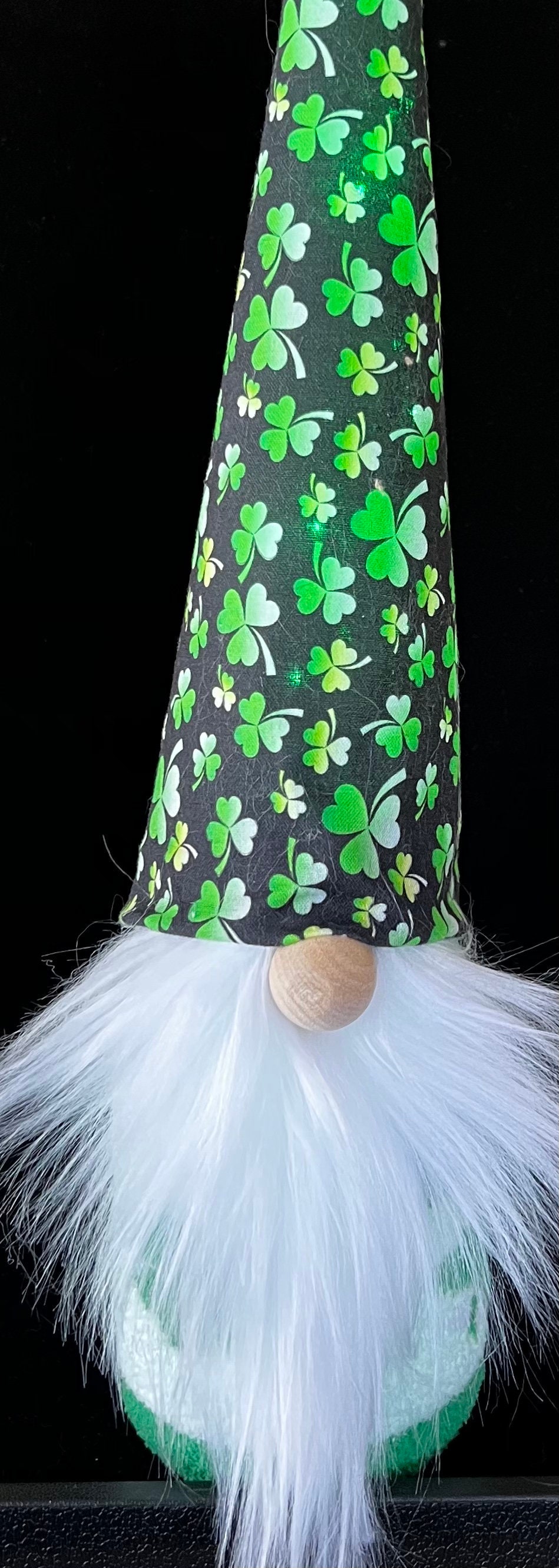 Lucky Gnome, St. Patrick Gnome With Lights - Etsy