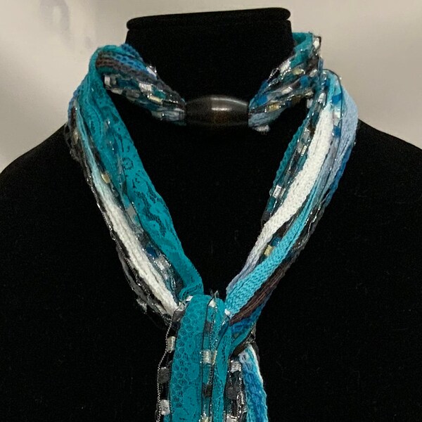Scarf Necklace - Etsy