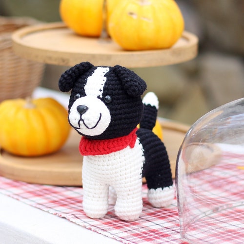 Rough Collie Amigurumi Crochet Pattern - Etsy