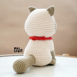 Sushi the Siamese Cat Amigurumi Pattern. Amigurumi Crochet Kitten ...