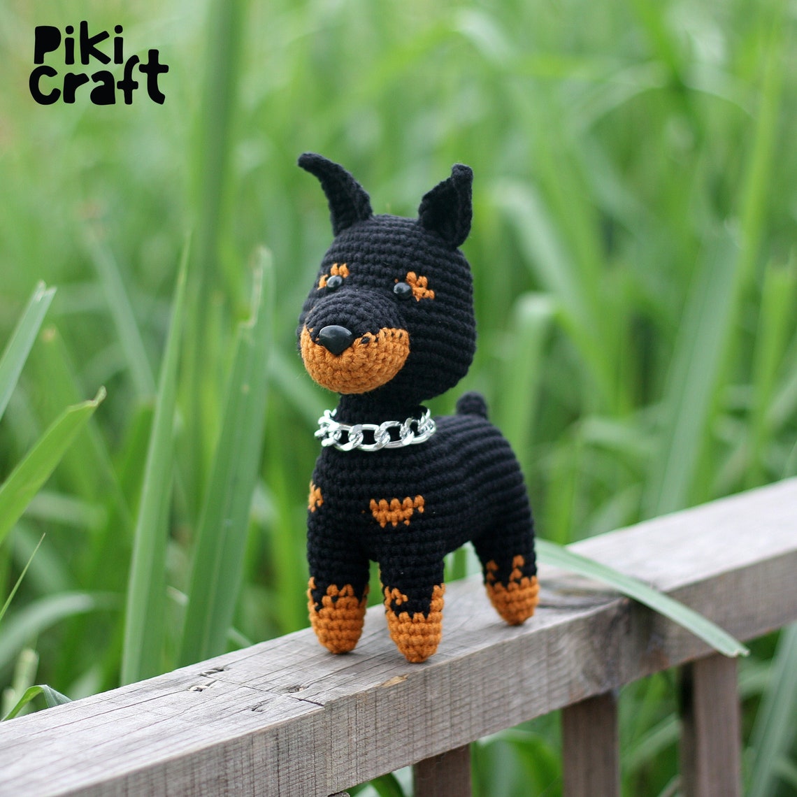 Amigurumi Crochet Dog Pattern PDF. Zeus the Doberman. Puppy - Etsy